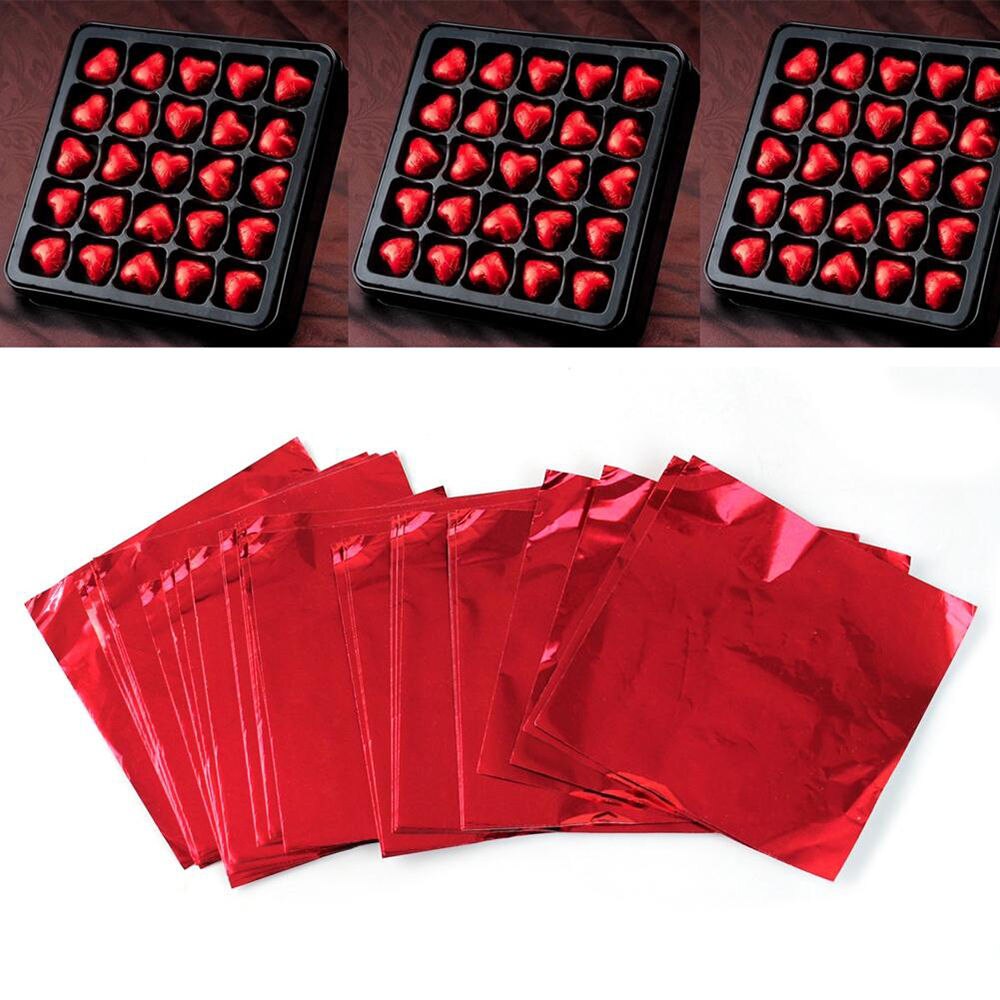 100Pcs/Set Square Candy Package Sweets Chocolate F... – Grandado