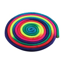 Sports Gym Rainbow Color Rhythmic Gymnastics Rope ... – Vicedeal