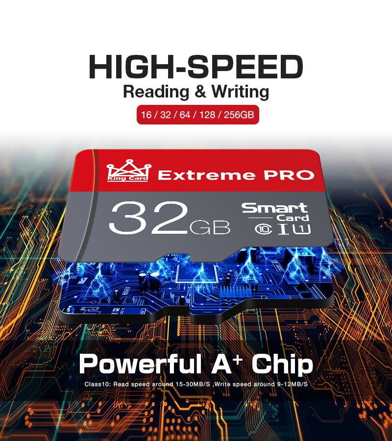 Micro memory card Micro SD card class 10 TF card M... – Grandado