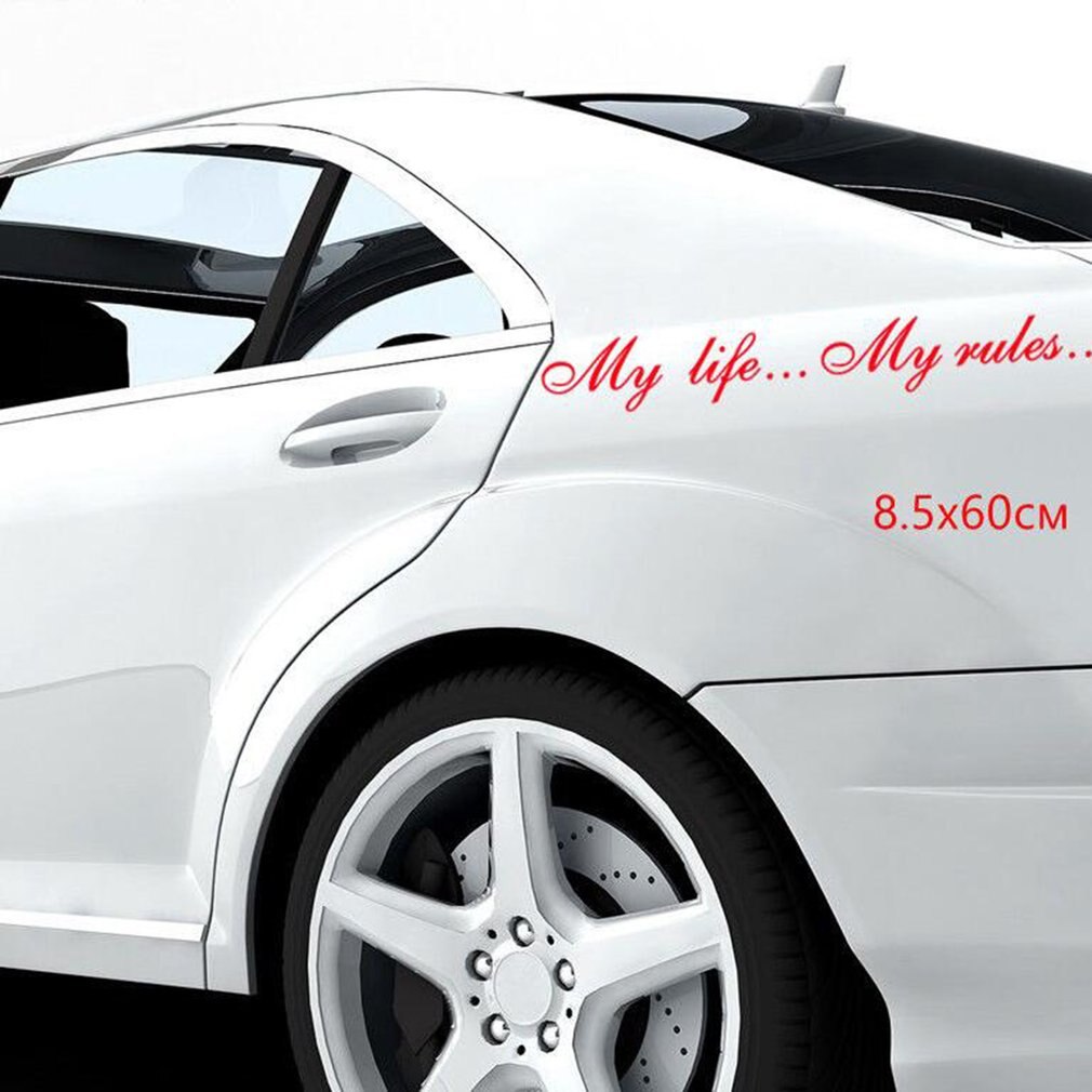 Waterproof Letter Pattern Auto Car Window Decal Ca... – Grandado