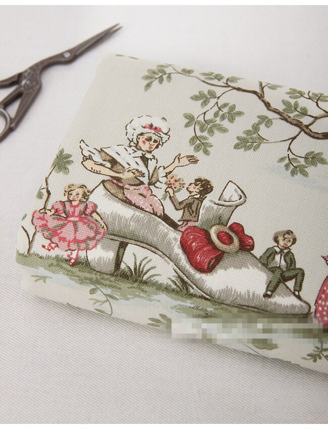 150cm x 100 cm Canvas Cotton Fabric Telas Vintage ... – Grandado