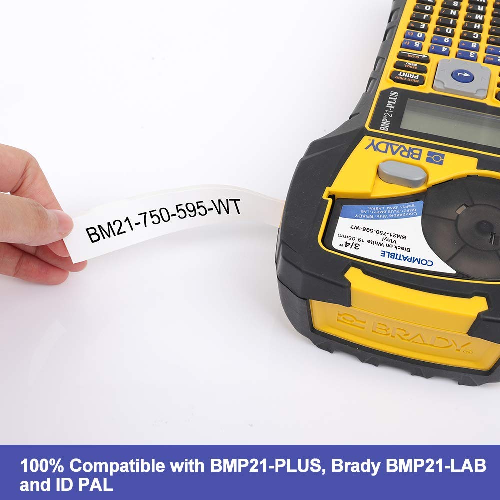 Unistar M21-750-595-WT Compatibel Voor Brady Label... – Grandado