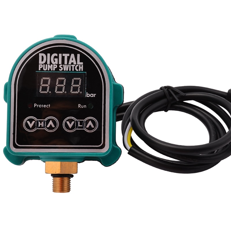 Digital LCD Water Pumps Pressure Switch Garden Gas... – Grandado