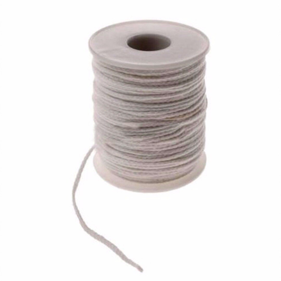 1 x Spool of Cotton Square Braid Candle Wicks Wick... – Vicedeal