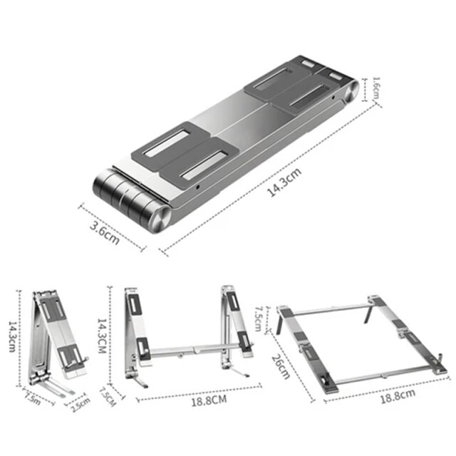 Support pliable et Portable en aluminium, Support ... – Grandado
