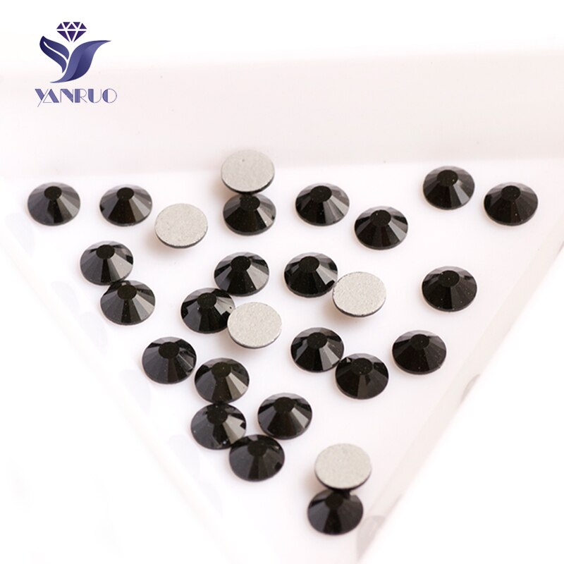 YANRUO 2058NoHF Black Rhinestones Non Hotfix Stras... – Vicedeal