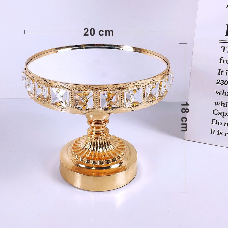 square crystal Cake Stand Wedding Birthday Party D... – Grandado