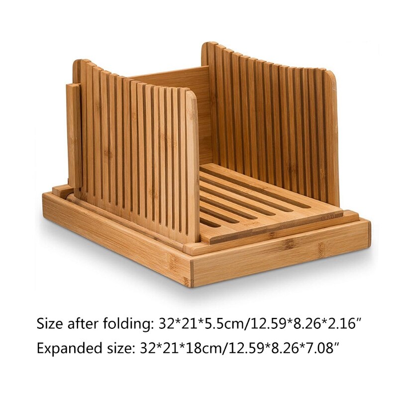Bamboo Bread Cutting Pan Household Bread Pan Comme... – Vicedeal