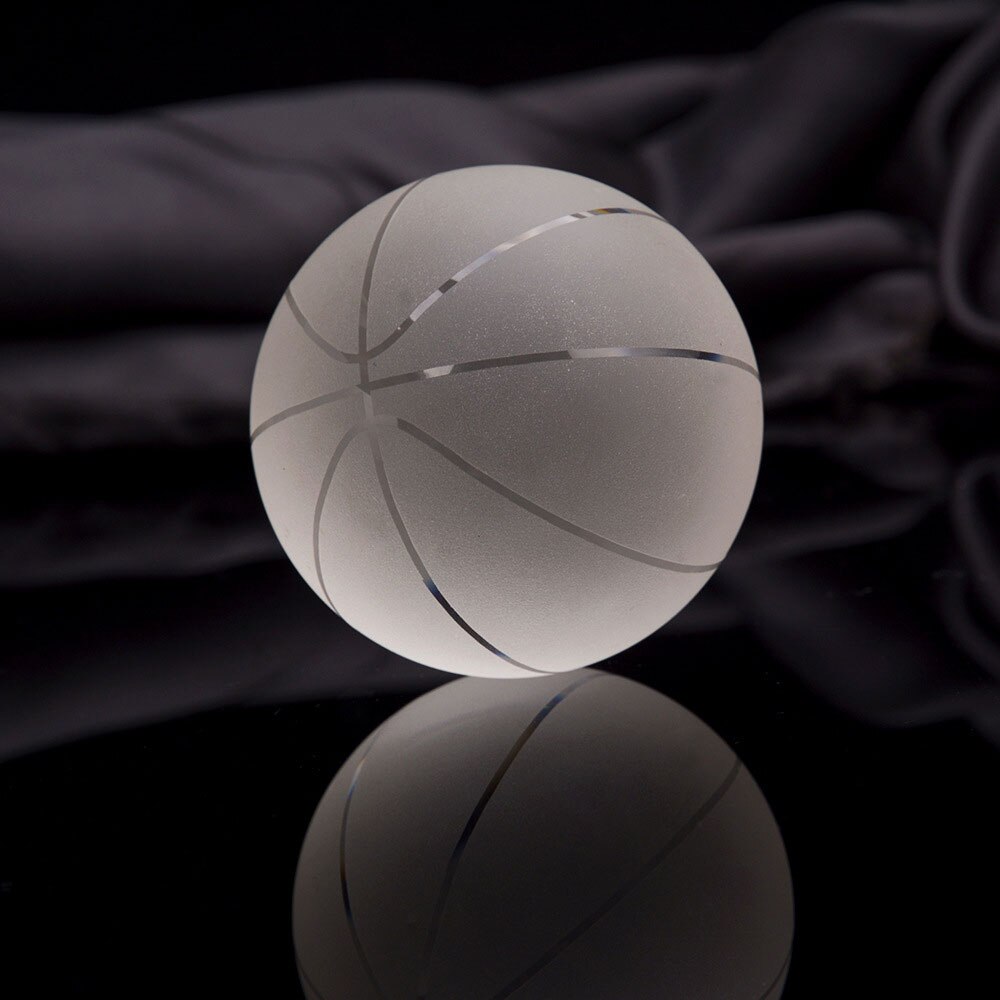 70/80/100mm Crystalball Paperweight Glass Football... – Grandado