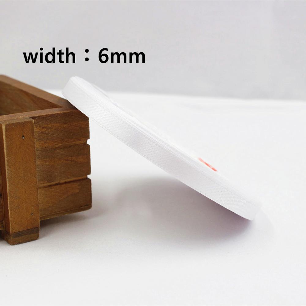 001, 25 m white silk ribbons decorate wedding ribb... – Grandado