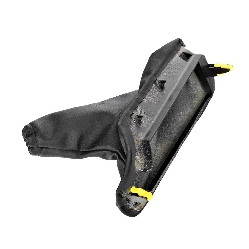 Handbrake Cover Black PU Leather Hand Brake Boot D... – Grandado