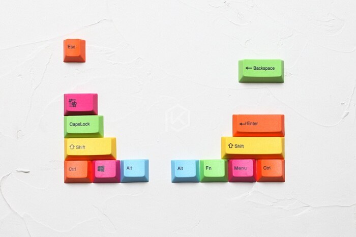 dye subbed colorful keycaps modifier for diy gamin... – Vicedeal