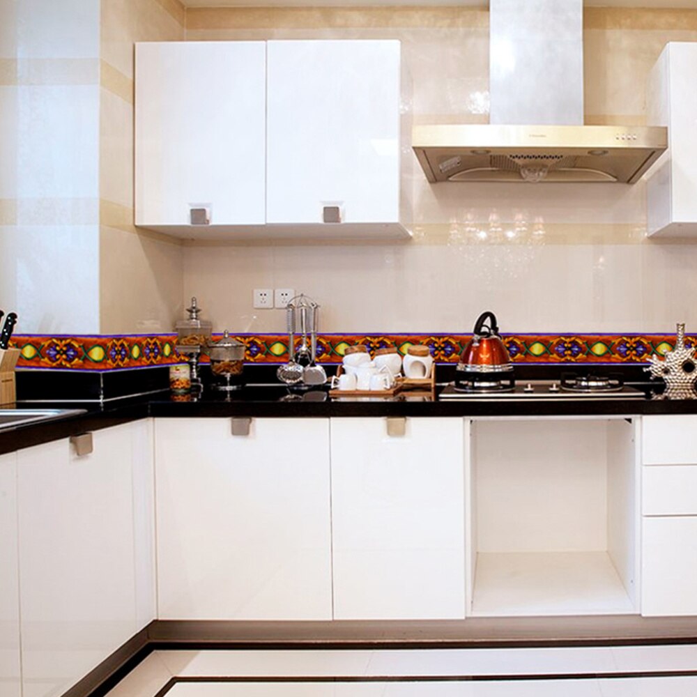 Wallpaper Border Sticker Wall Entrance Decal Simul... – Grandado