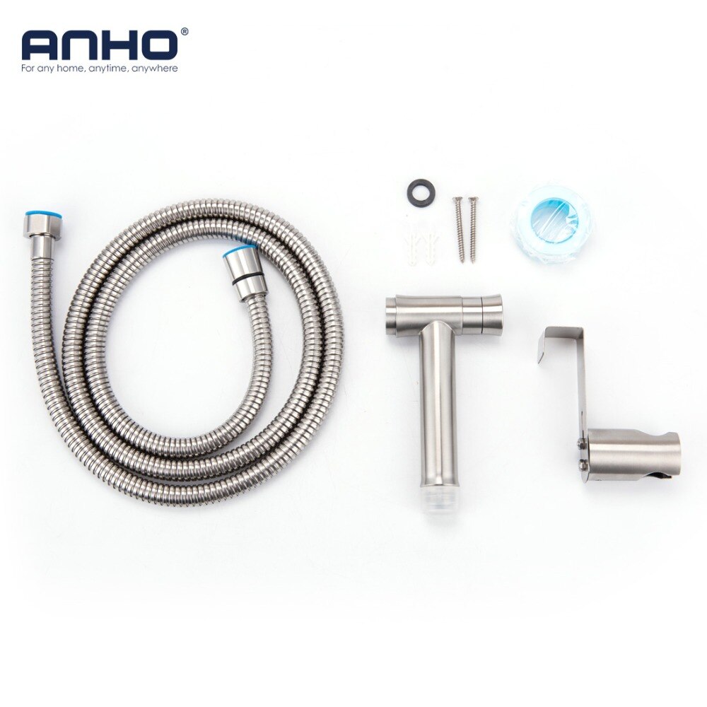 ANHO Badkamer Wc Bidet Kraan Kit Roestvrij Staal D... – Vicedeal