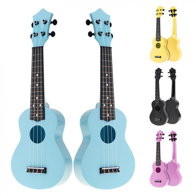 21 Inch Colorful Acoustic Ukulele Uke 4 Strings Ha... – Vicedeal