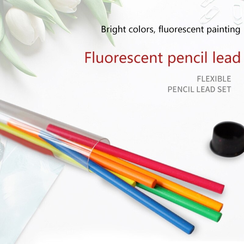 6 Colors 4.0mm Mechanical Pencils Set Writing Draw... – Grandado