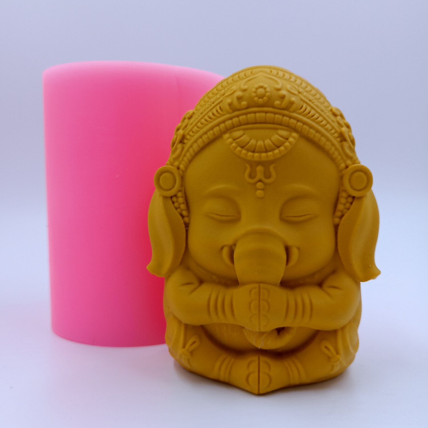 Big Size Ganesh Candle Mold Wax Melt Mould Ganesa ... – Grandado