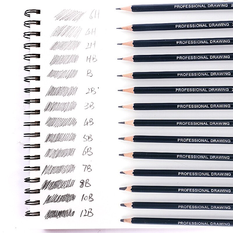 14 kpl/laatikko kasimir piirustus lyijykynä set ar... – Grandado