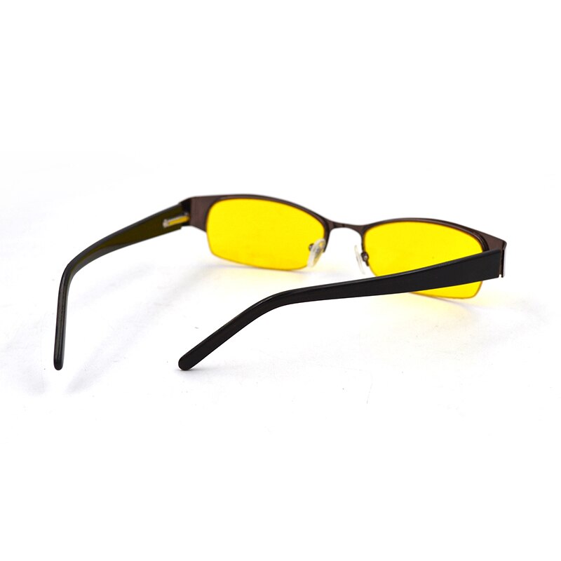 Rectangle Semi Rim Night Vision Glasses For Women ... – Grandado