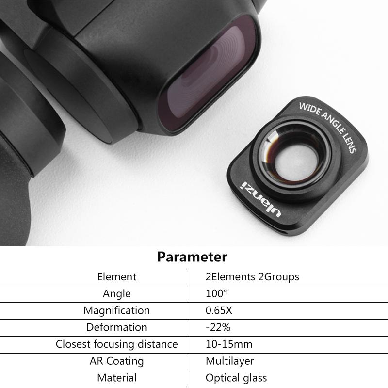 For Ulanzi OP-5 Large Wide-Angle Lens for DJI Osmo... – Vicedeal