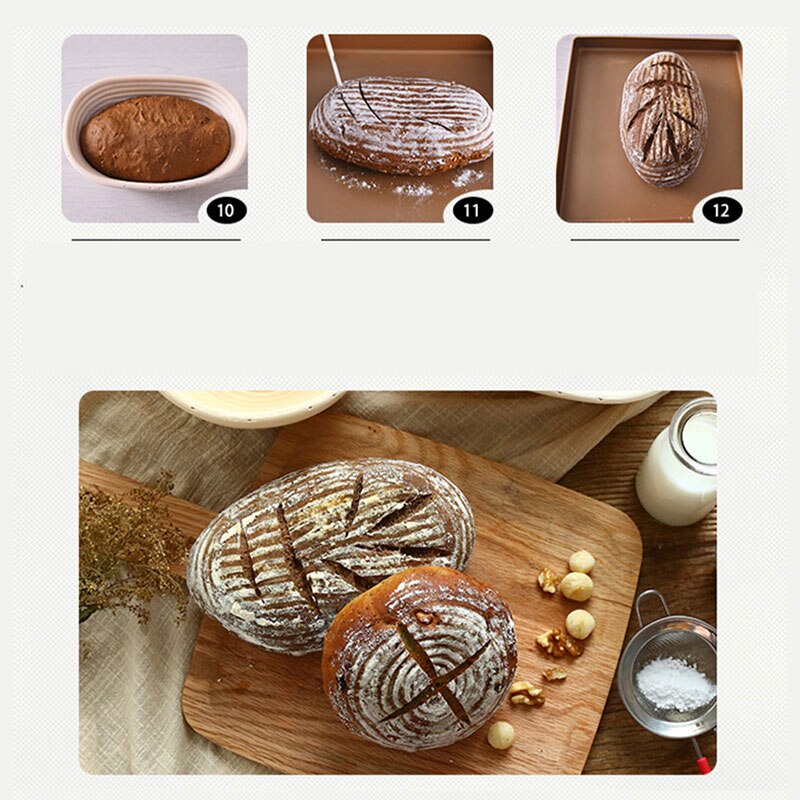 Kitchen Concise Oval Shape Dough Proofing Bread Pr... – Vicedeal