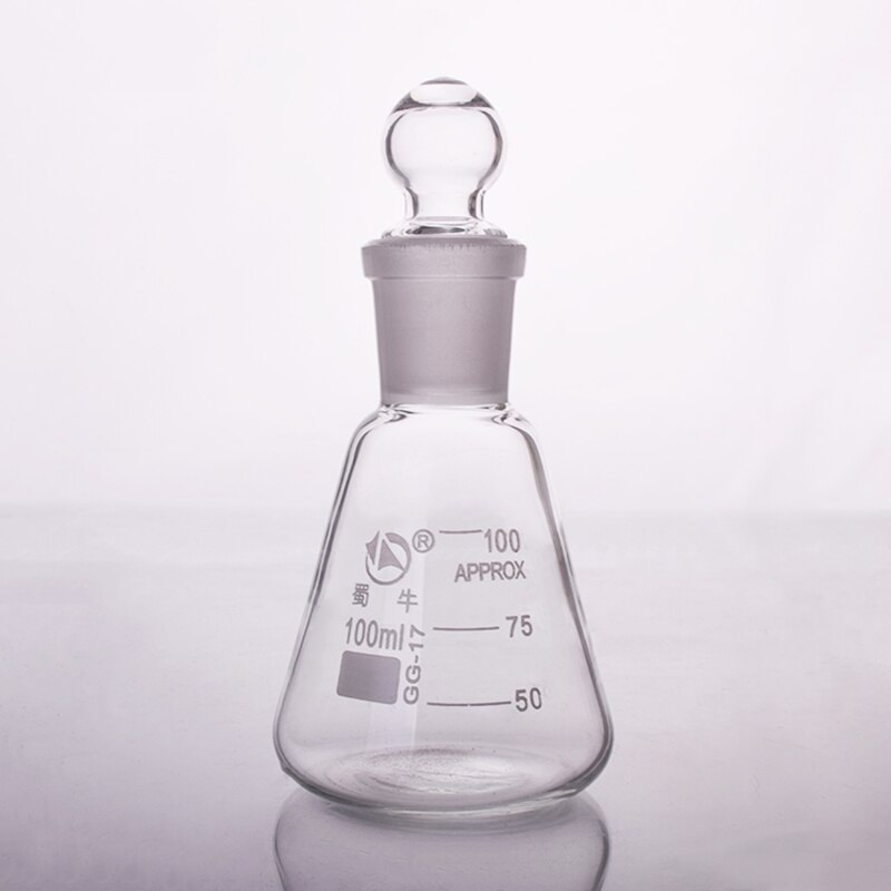 Conical flask,Standard ground glass stopper 24/29,... – Grandado