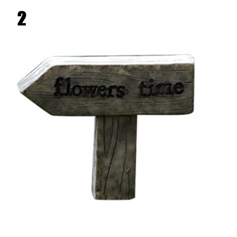 Micro Landscape Decoration Forest Guide Sign Mini ... – Grandado