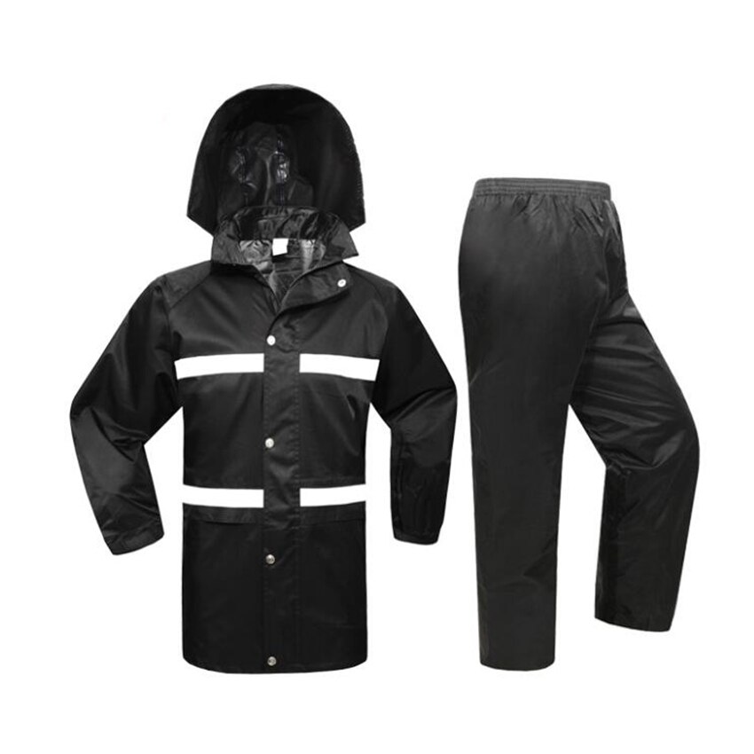 1 Set Raincoat Rain Pants Kit Waterproof Rain Coat... – Vicedeal
