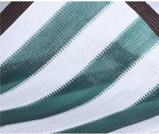 Striped Sun Shade Net Outdoor Awning for Yard Pool... – Grandado