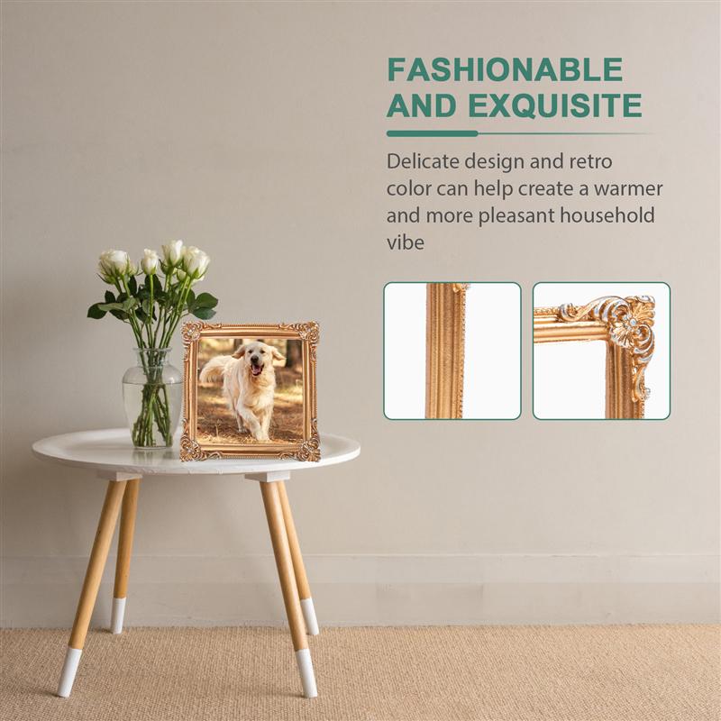 resin Photo Frame Prop Decorative Resin Picture Fr... – Grandado