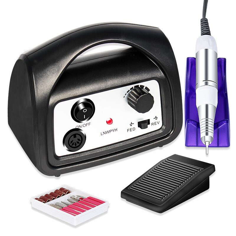 Nail Art Equipment Electric Nail Drill Machine 350... – Vicedeal