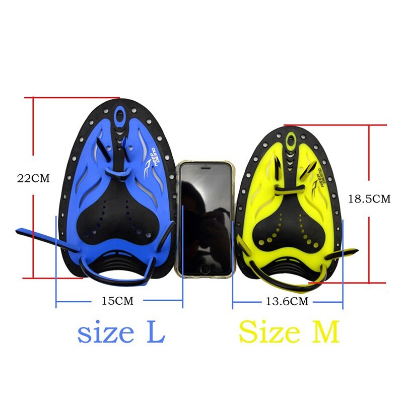 KEEP DIVING Adjustable Silicone Swimming Paddles T... – Grandado