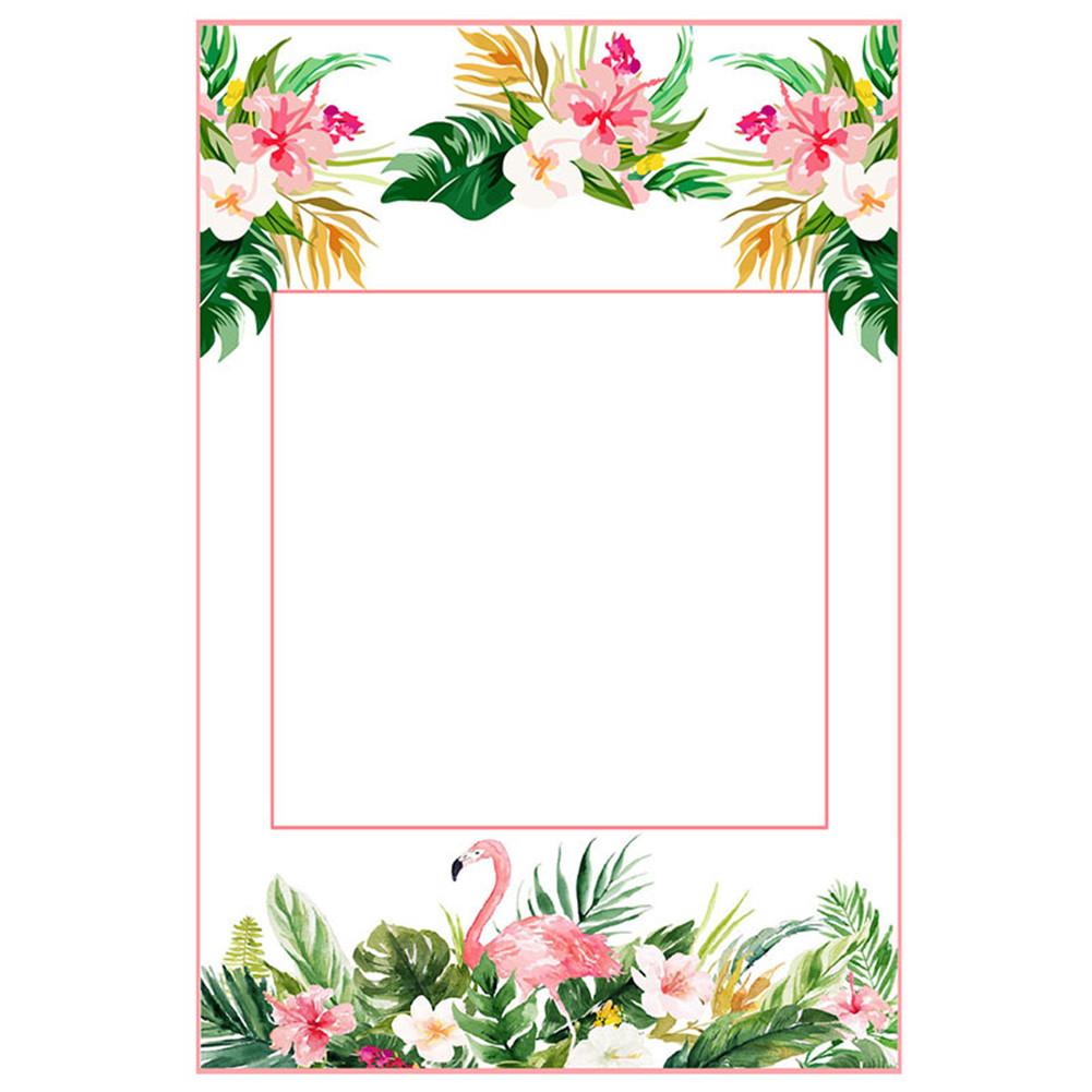 Hawaii Flamingo Party Photo Frame Hawaiian Summer ... – Grandado