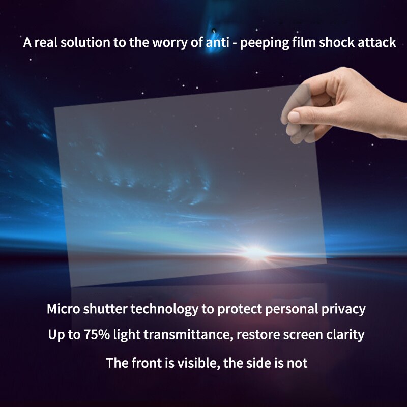 Privacy Filter Anti-Glare Screen Protector Protect... – Grandado