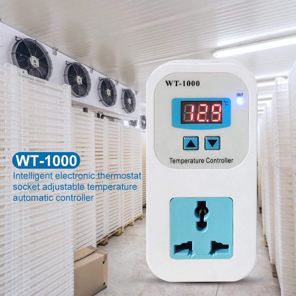 WT-1000 Intelligent Electronic Thermostat Socket A... – Grandado