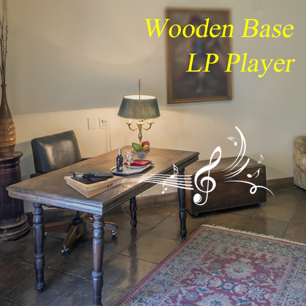 33/45/78 RPM Record Player Antique Gramophone Turn... – Vicedeal