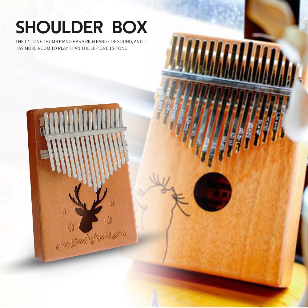 Spruce Thumb Piano Kalimba with Tuning Hammer Stic... – Vicedeal