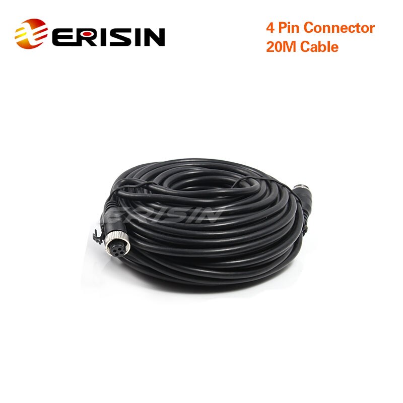 Erisin ES110-20 4 Pin Connector 20M Kabel Voor Mon... – Grandado