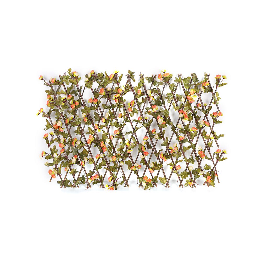 Wooden Expandable Fence Simulation Grid Privacy Sc... – Grandado