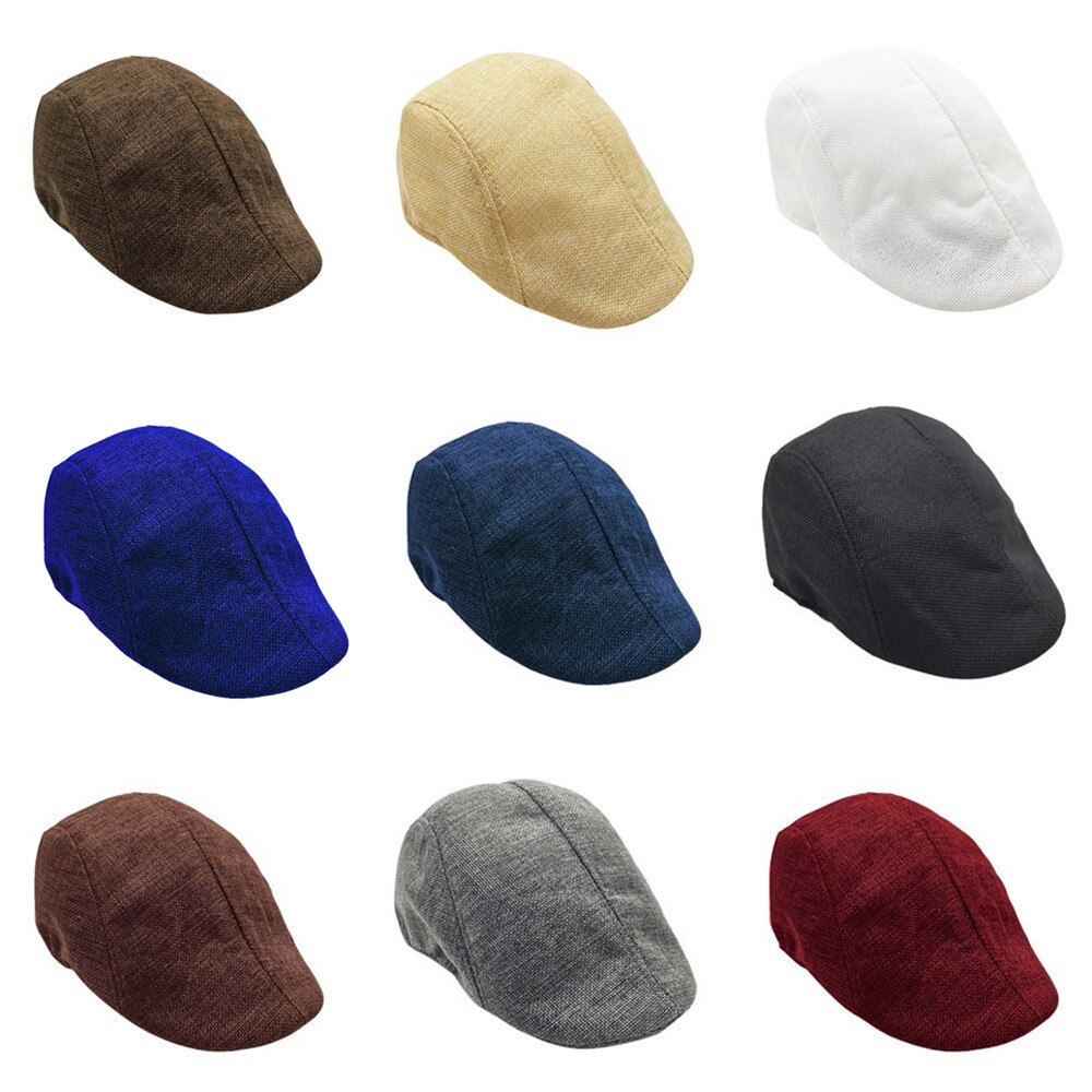 Männer Barett herbst Duckbill Cap Ivy Cap Fahren S... – Vicedeal