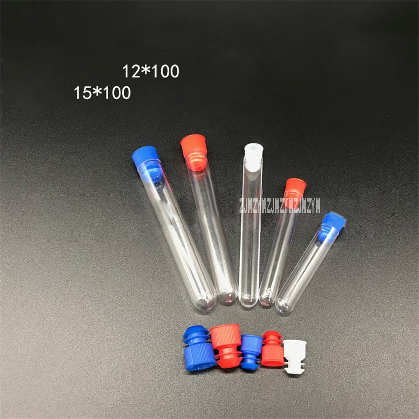 12x100/15x100 Disposable Test Tube Round Bottom Pl... – Grandado