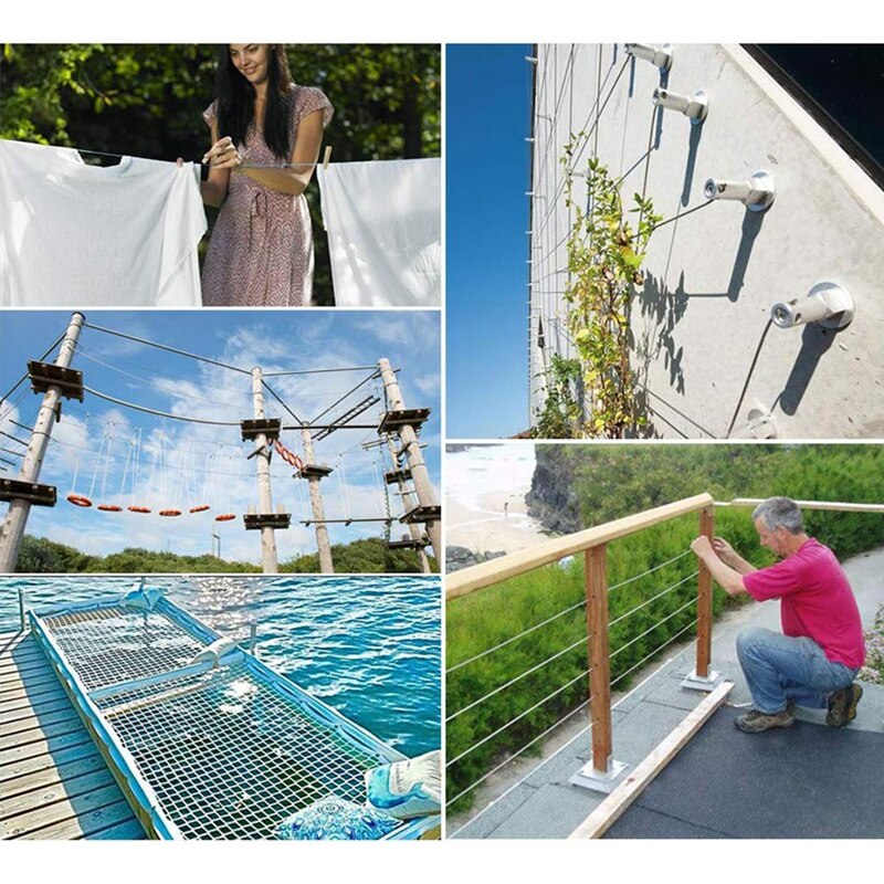 Garden Wire Kit String Lights Hanging Lights Wire ... – Grandado