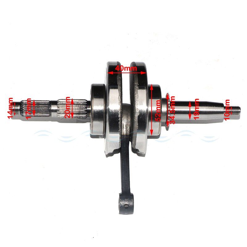 Engine Crankshaft For 56mm Bore YX140 YinXiang 140... – Grandado