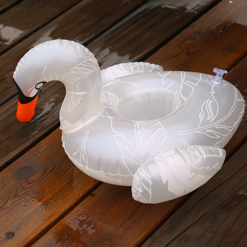 1Pcs Pool Float White swan Inflatable Cup Holder B... – Grandado