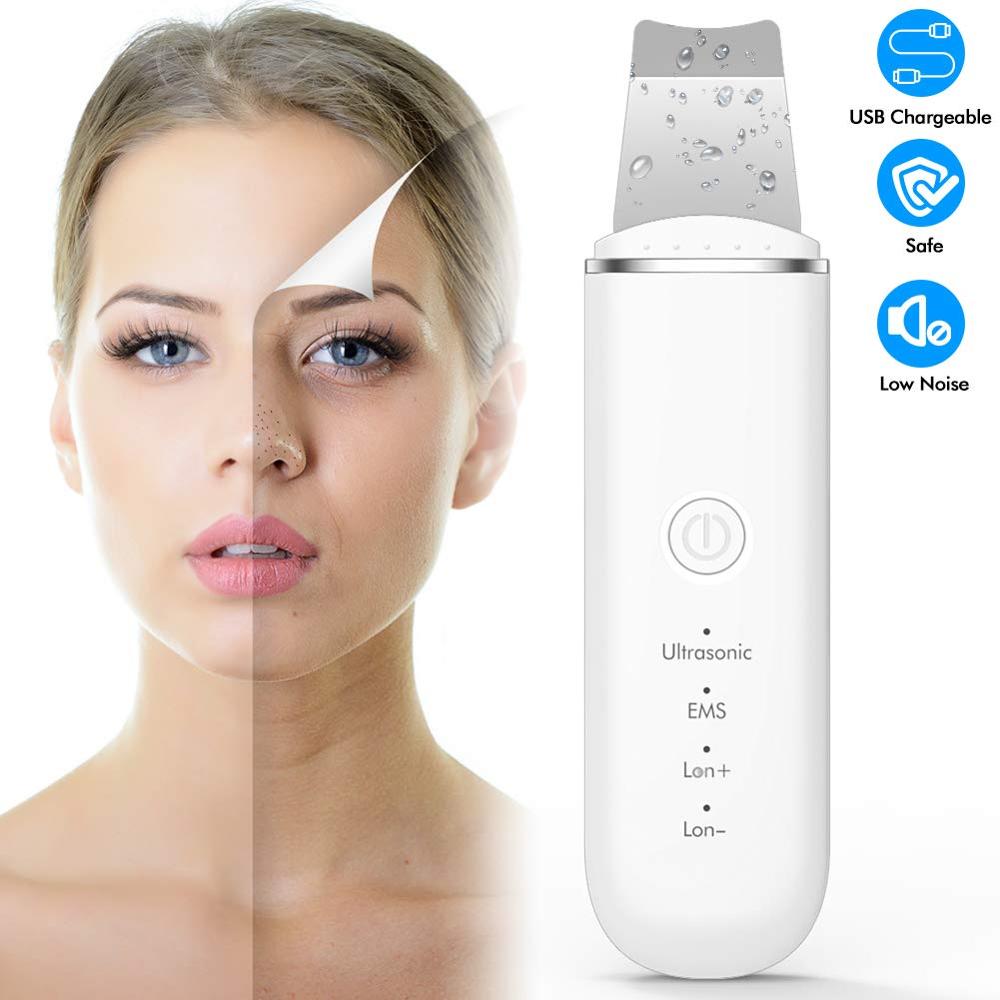 Ultrasonic Ion Face Cleansing Skin Scrubber Peelin... – Vicedeal