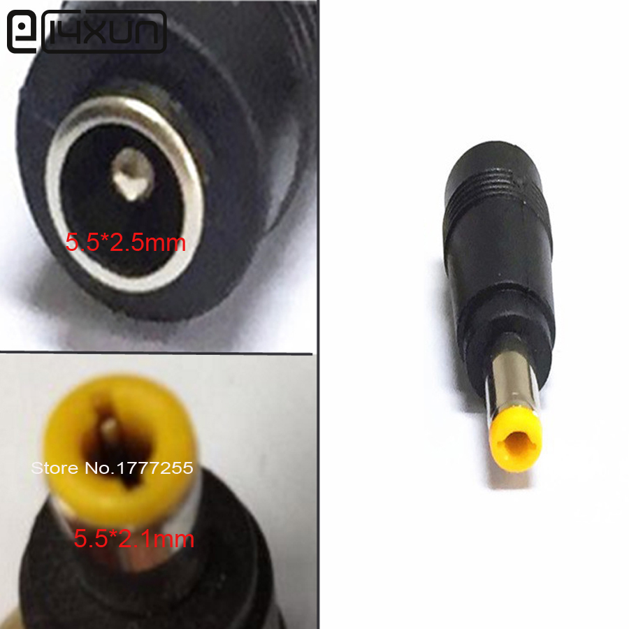 5.5x2.5mm vrouwelijke 5.5x2.1mm mannelijke Dc Conn... – Grandado