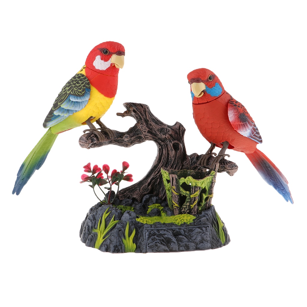 Electric Battery Operated Birds Toys Simulated Ind... – Grandado