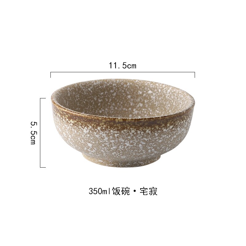 Japanese Style 4.5 Inch Bowl Ceramic Rice Bowl Hom... – Grandado