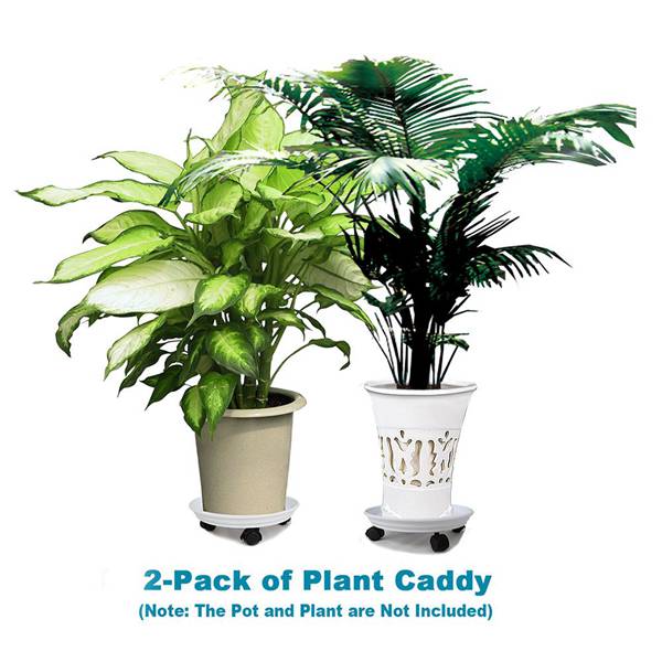Flower Pot Dolly,Plant Stand, 2x Flower Pot Trays ... – Vicedeal