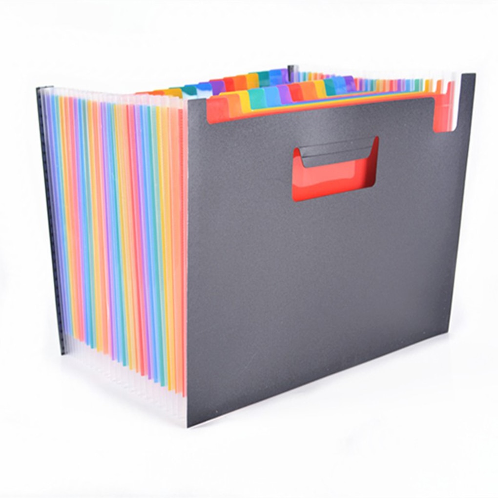 Aankomst Multi-color Plastic A4 Accordeon Document... – Grandado